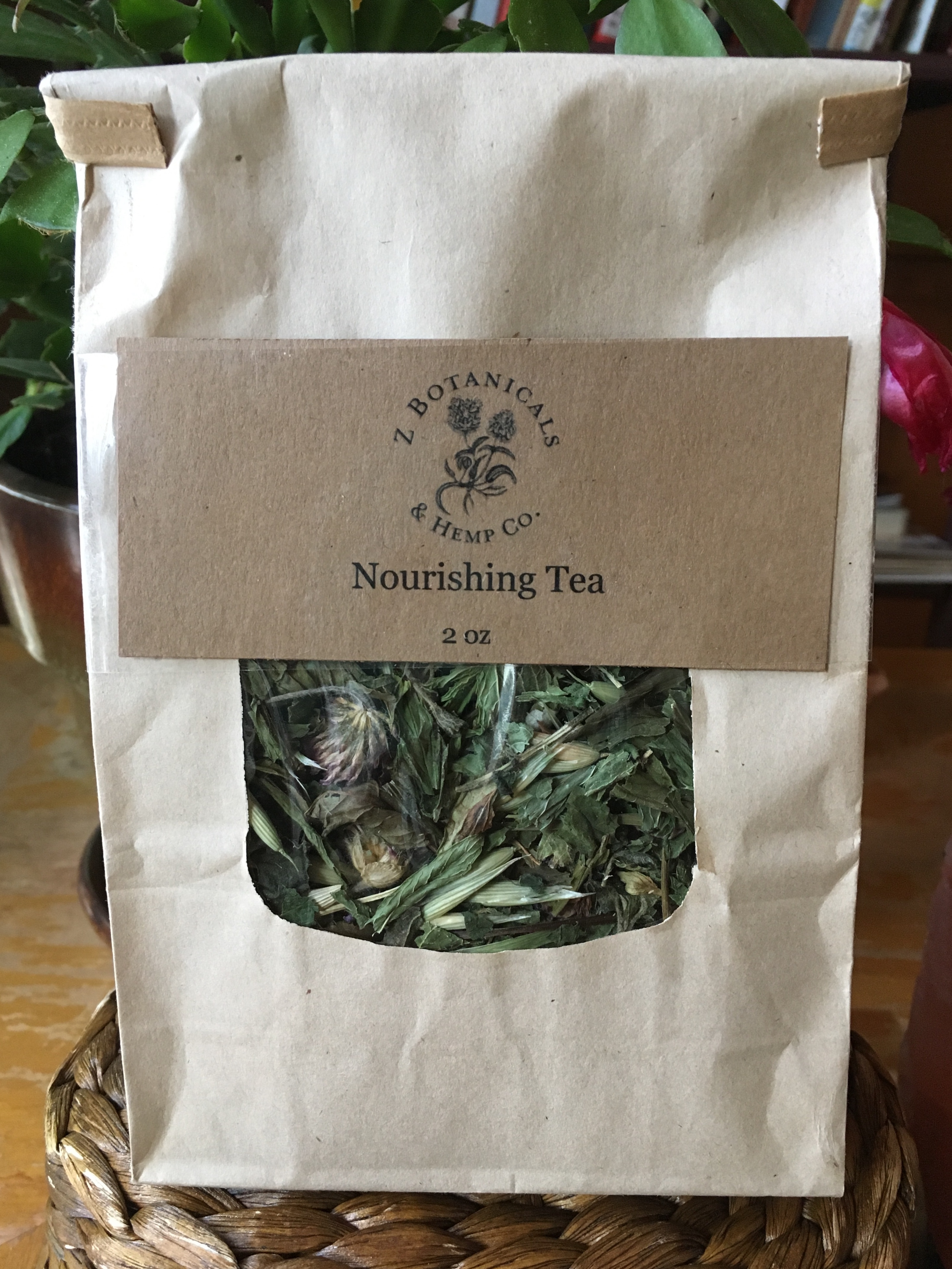 Nourishing Tea, 1oz – Z Botanicals and Hemp Co.